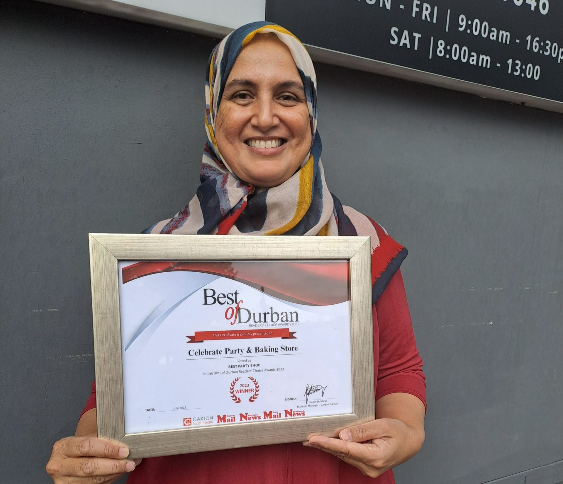 Party store celebrates win - Best of SA